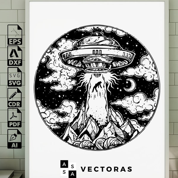 Alien Spaceship - Etsy