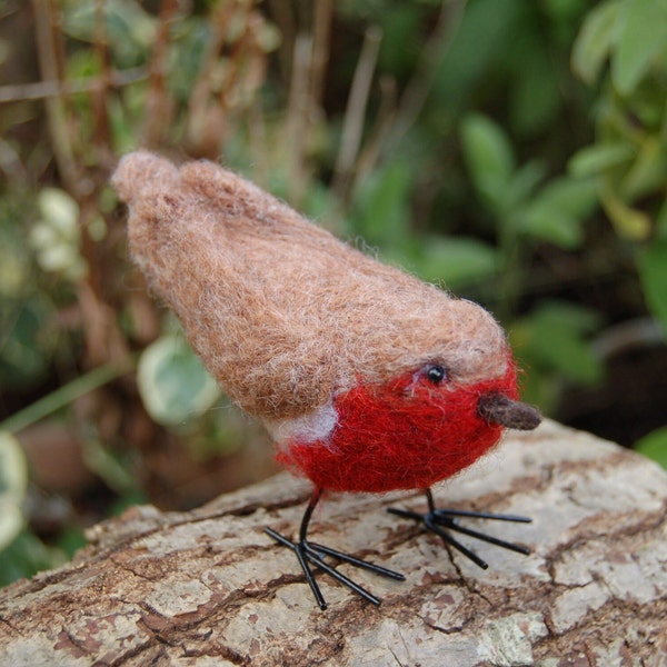 Felt Robin - Etsy UK