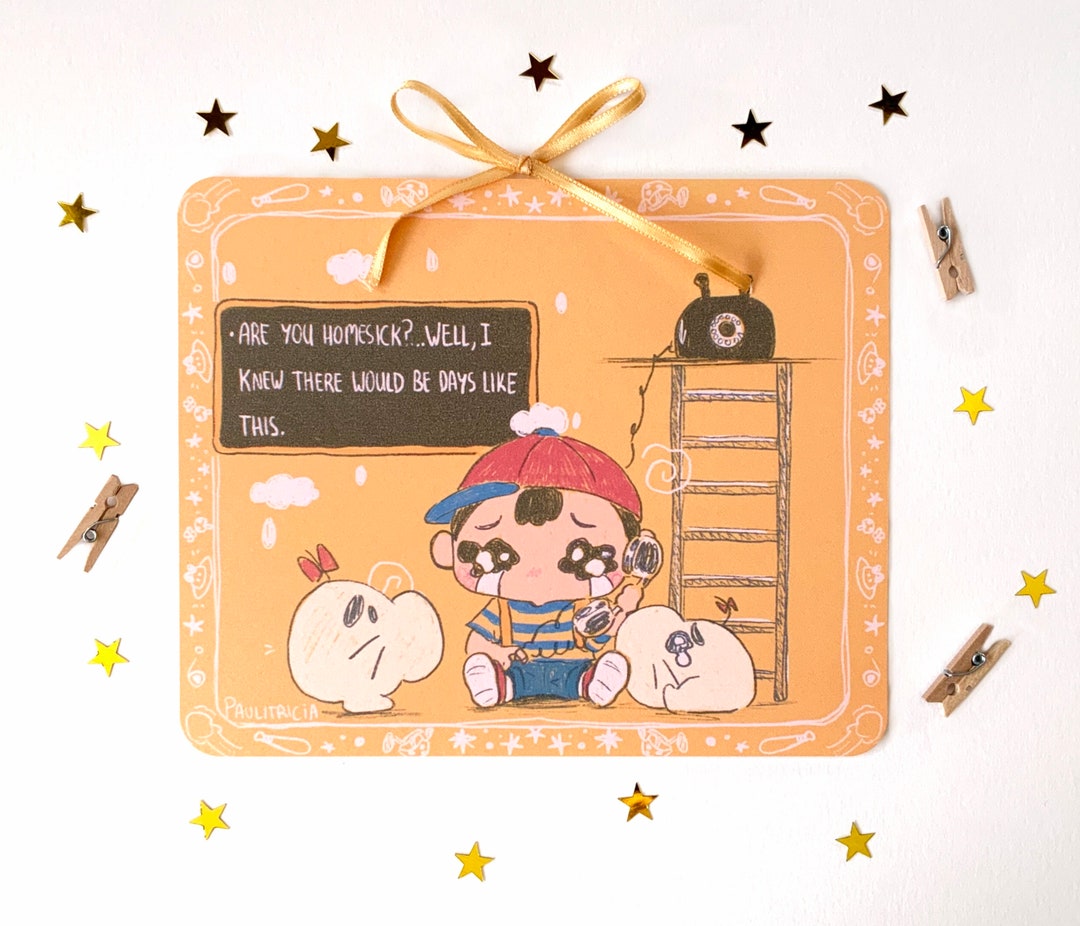 EARTHBOUND, MOTHER 2, NESS, Homesick, Mr Saturn - Etsy