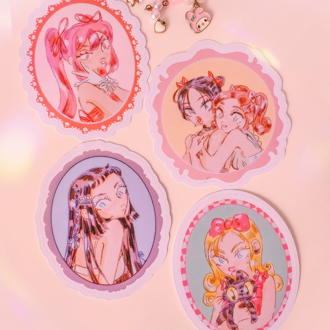 FRAME AESTHETIC ANIME Stickers, Ai Yazawa, Nana, Paradise Kiss, Gokinjo ...