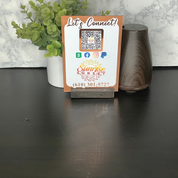 Cash App and Zelle Tip Sign - Etsy