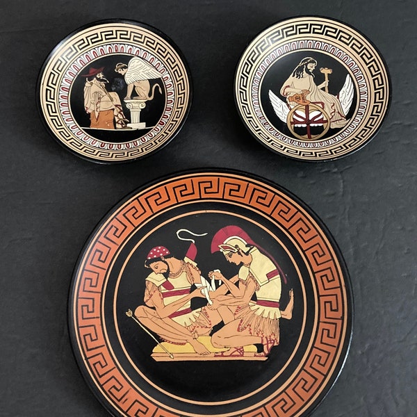 Pottery Plate Greek - Etsy