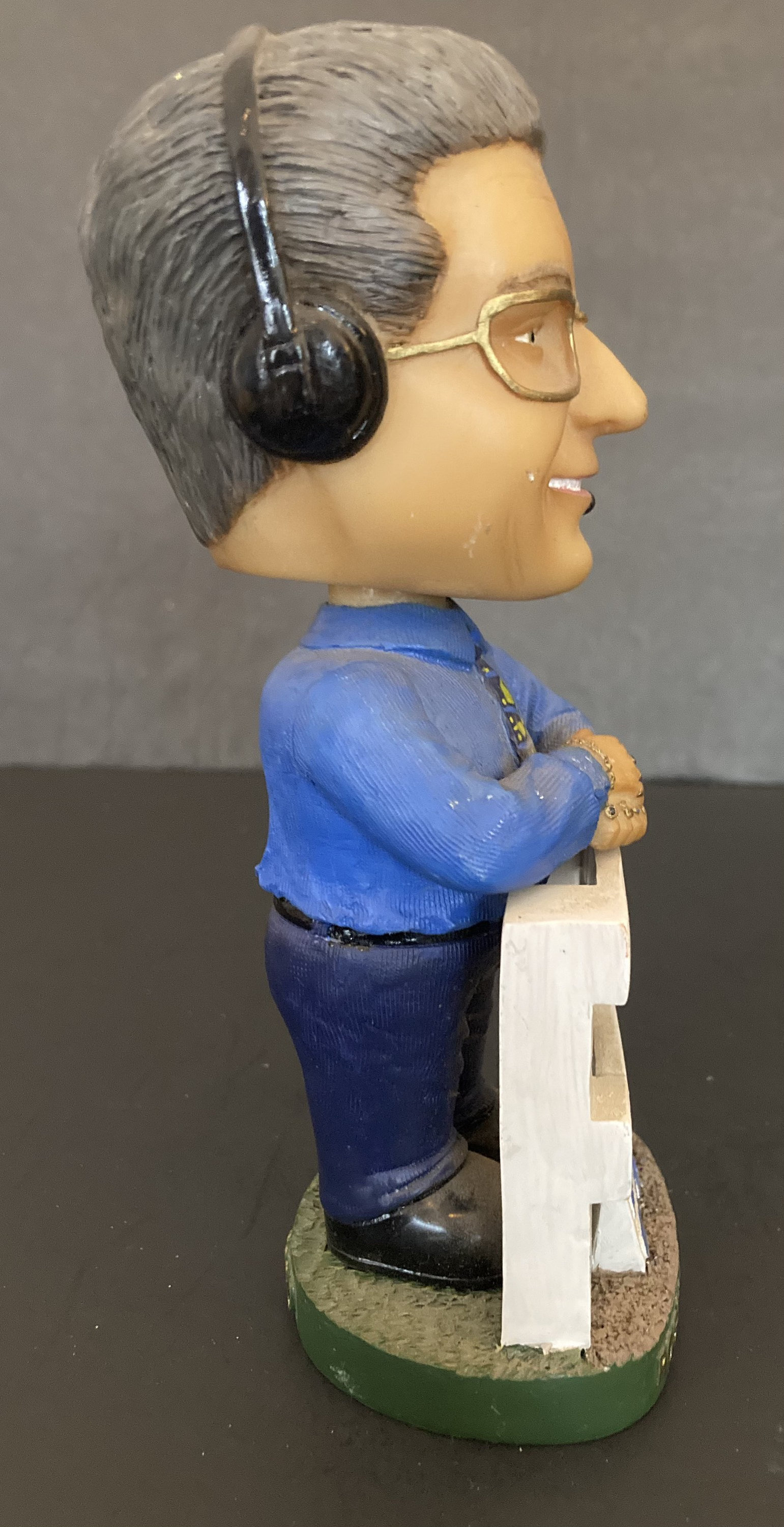 2003 Roger Huston Bobblehead Signed Limited Edition, Horse Racing Hall ...