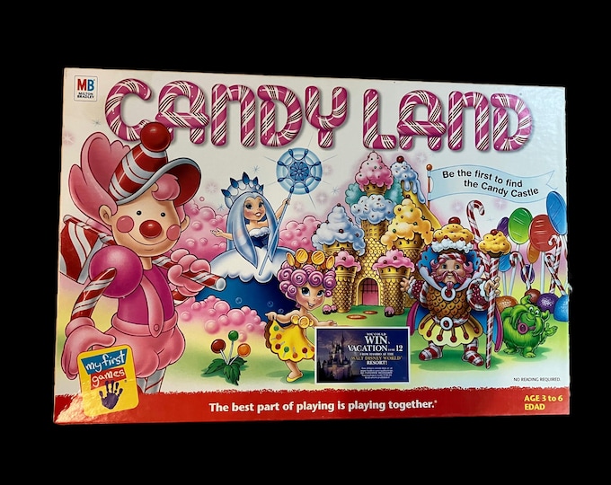 Vintage Classic Candy Land Board Game by Milton Bradley C1999 ...