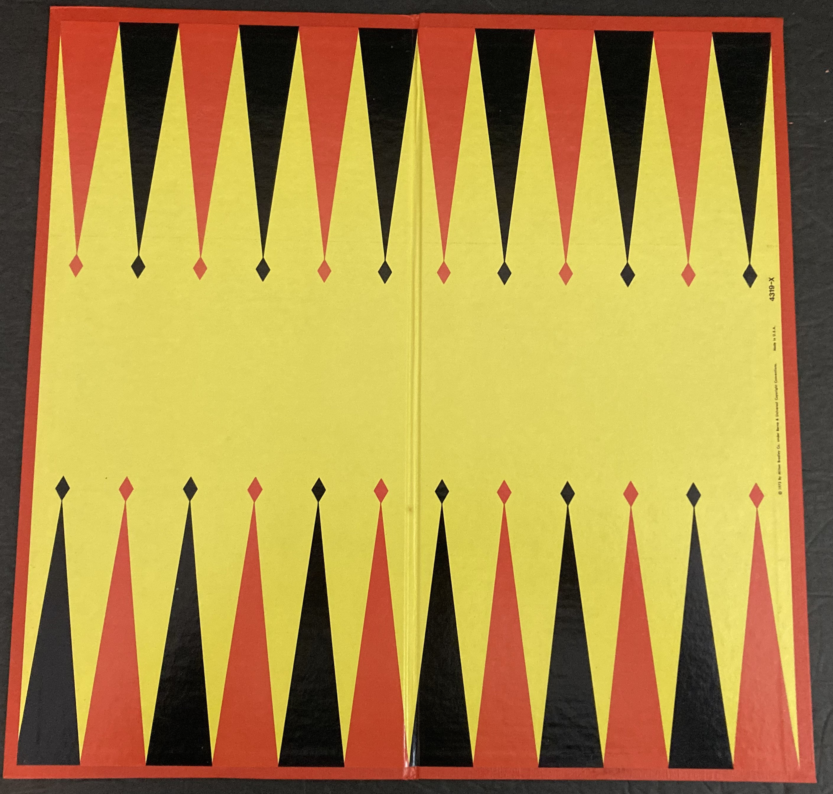Vintage Backgammon and Acey-ducey Game by Milton Bradley From - Etsy