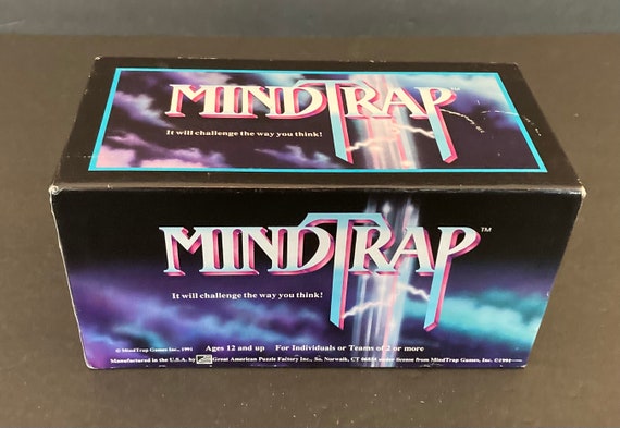 Vintage Mindtrap Game From 1991 by Mindtrap Games Inc. | Etsy