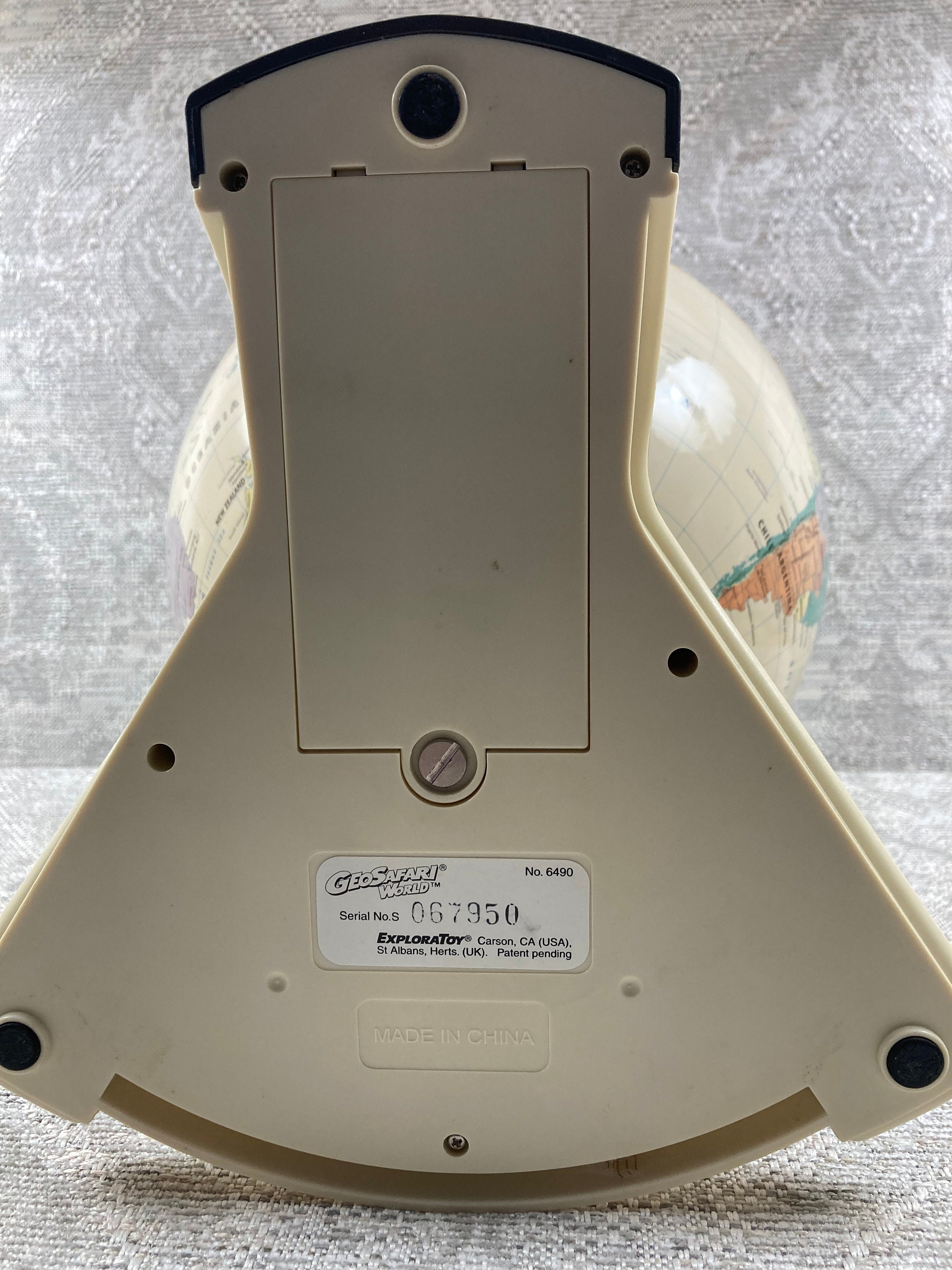 Vintage Geosafari World Exploratory Talking Globe No. 6490, Educational ...