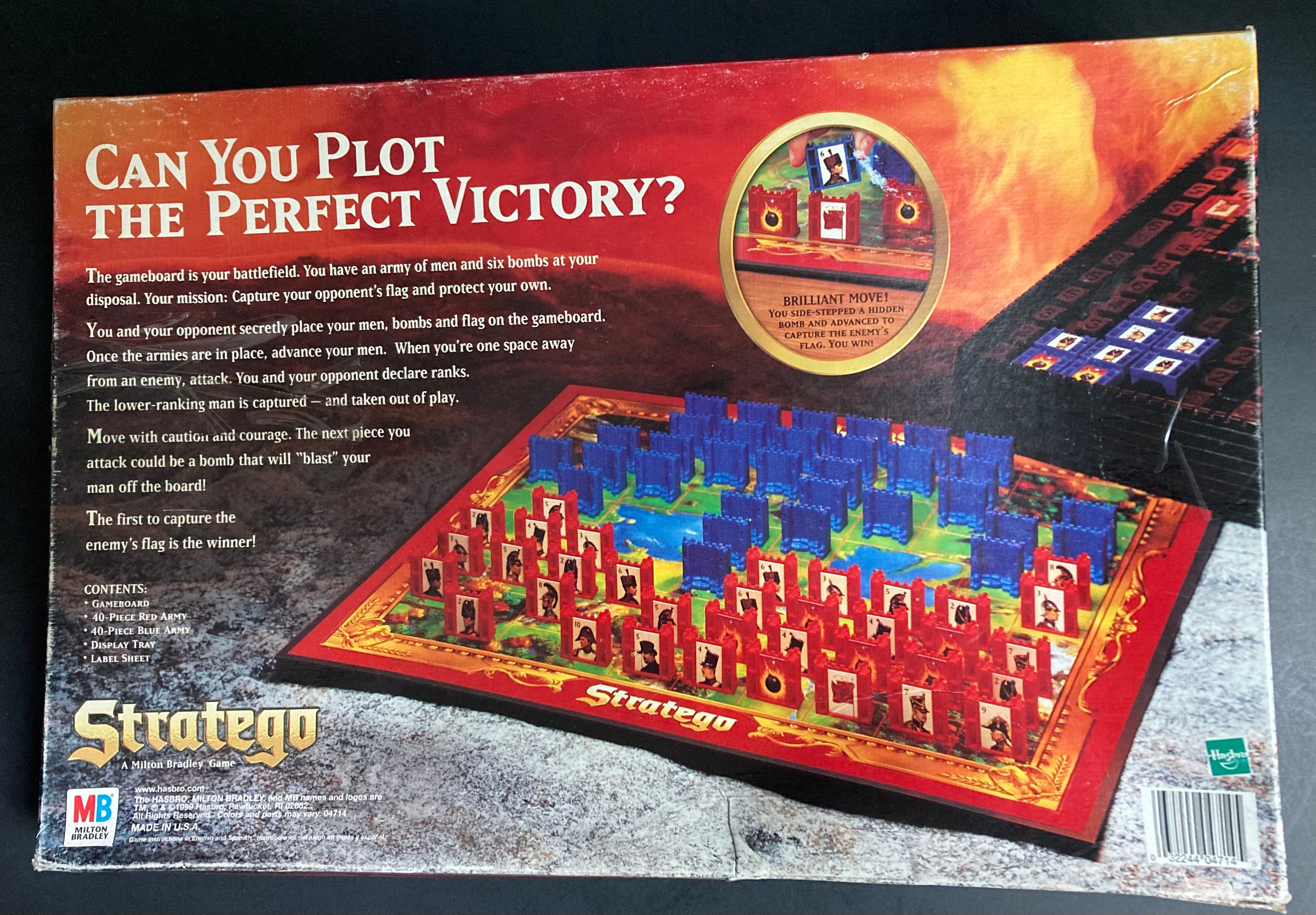 STRATEGO by Milton Bradley From 1996, the World Popular Board Game - Etsy