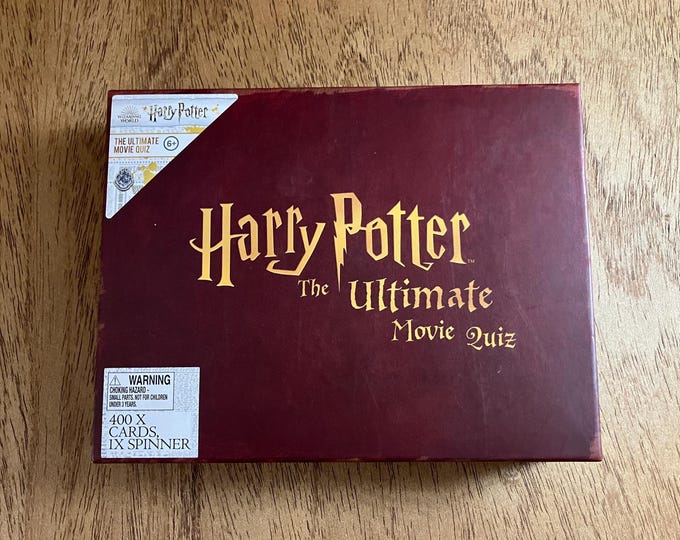 Harry Potter the Ultimate Movie Quiz Game, Designed in the UK, Contains ...