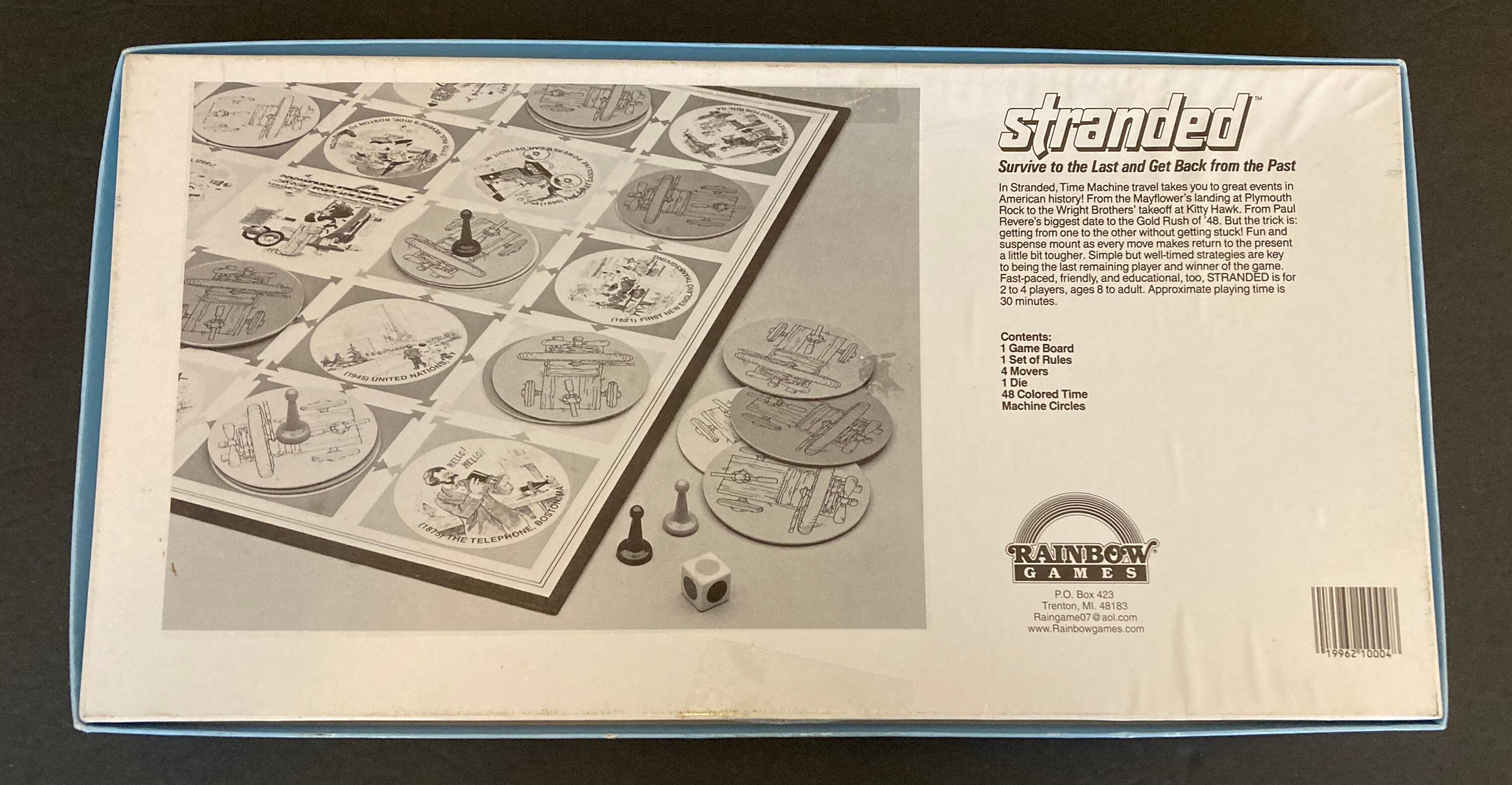 Vintage Stranded Game by Rainbow Games From 1986 - Etsy