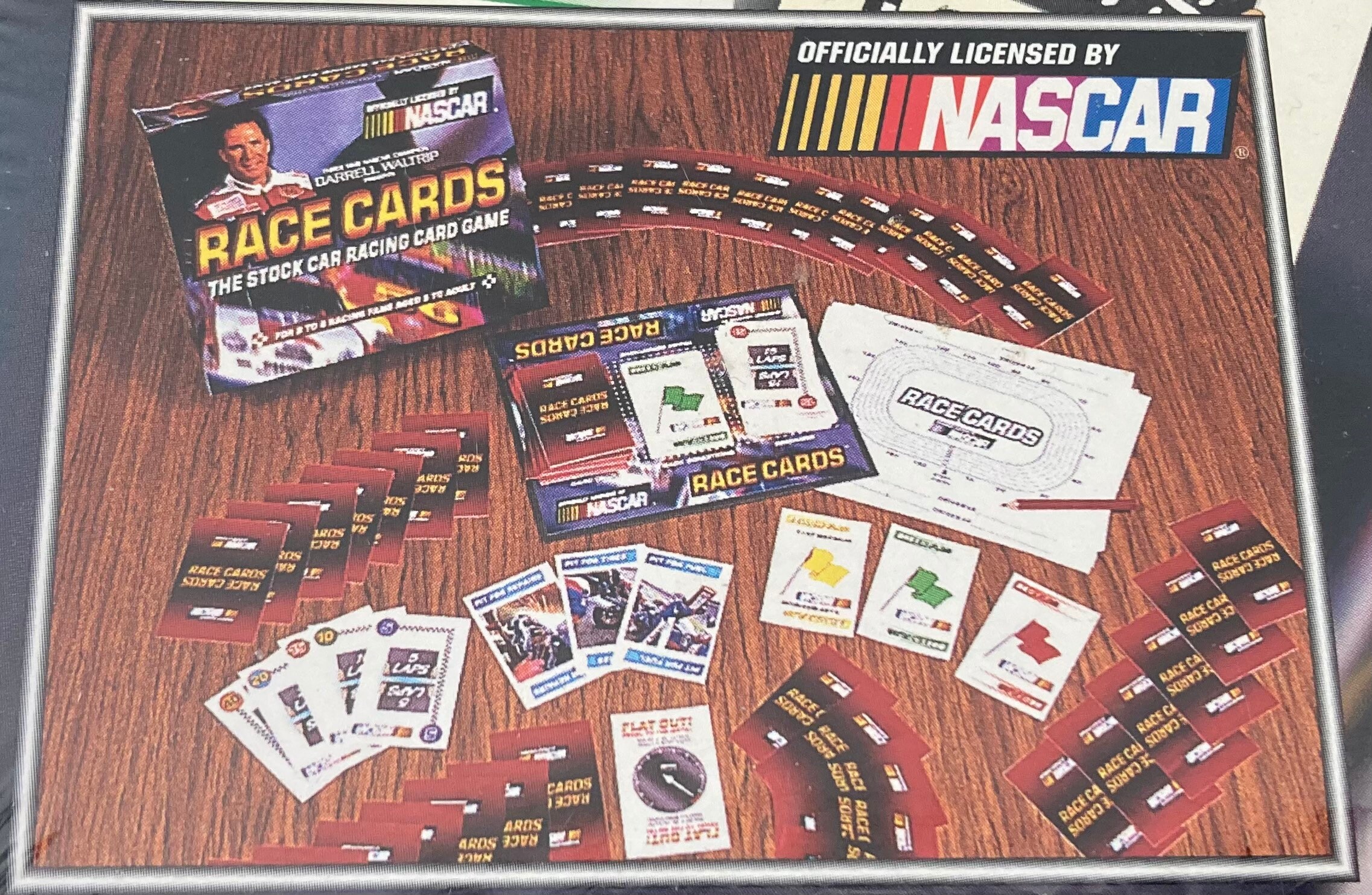 Race Cards the Stock Car Racing Card Game by TDC Games From - Etsy