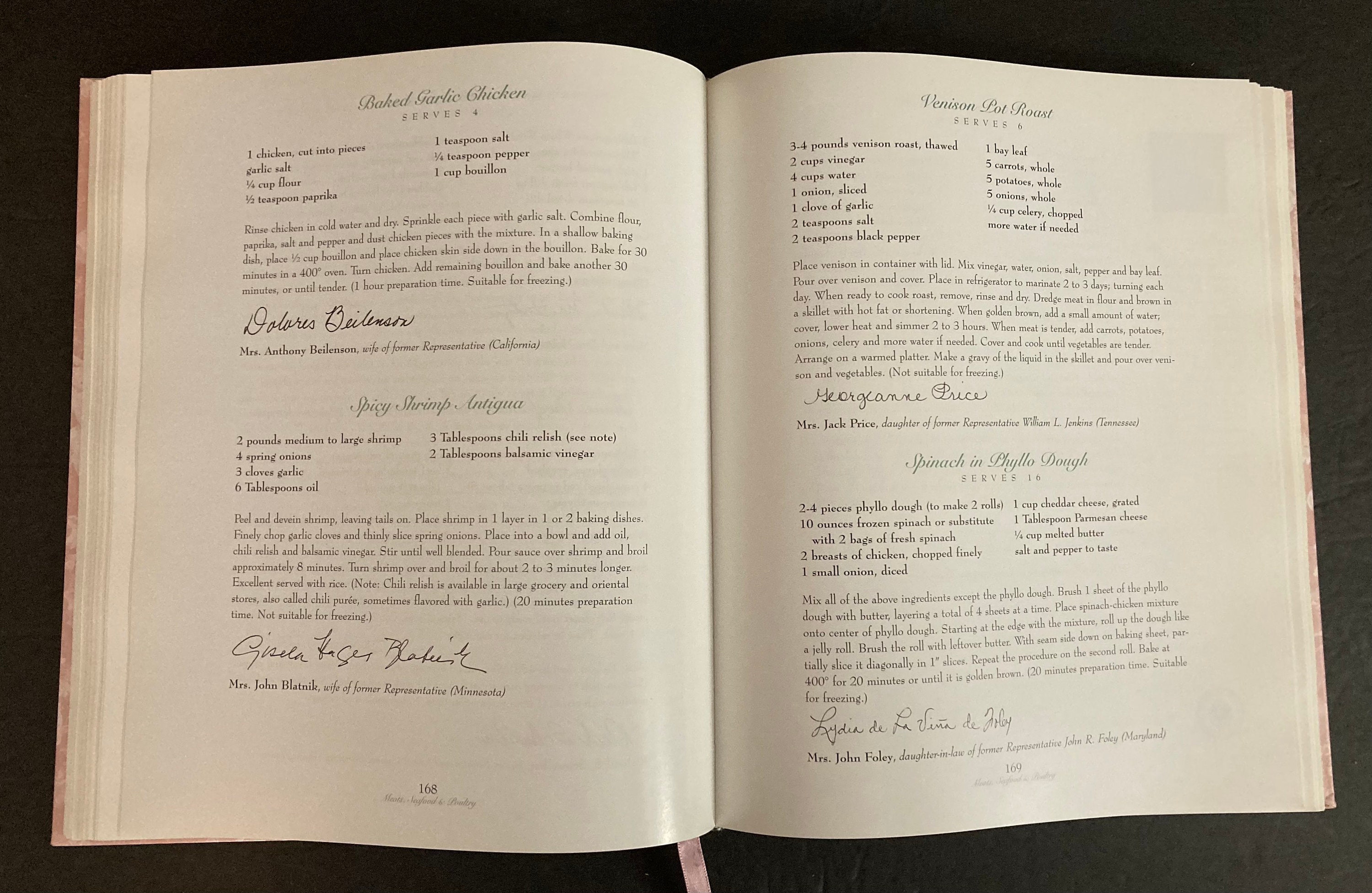 The Congressional Club Cookbook Thirteenth Edition From 1998, 90th ...