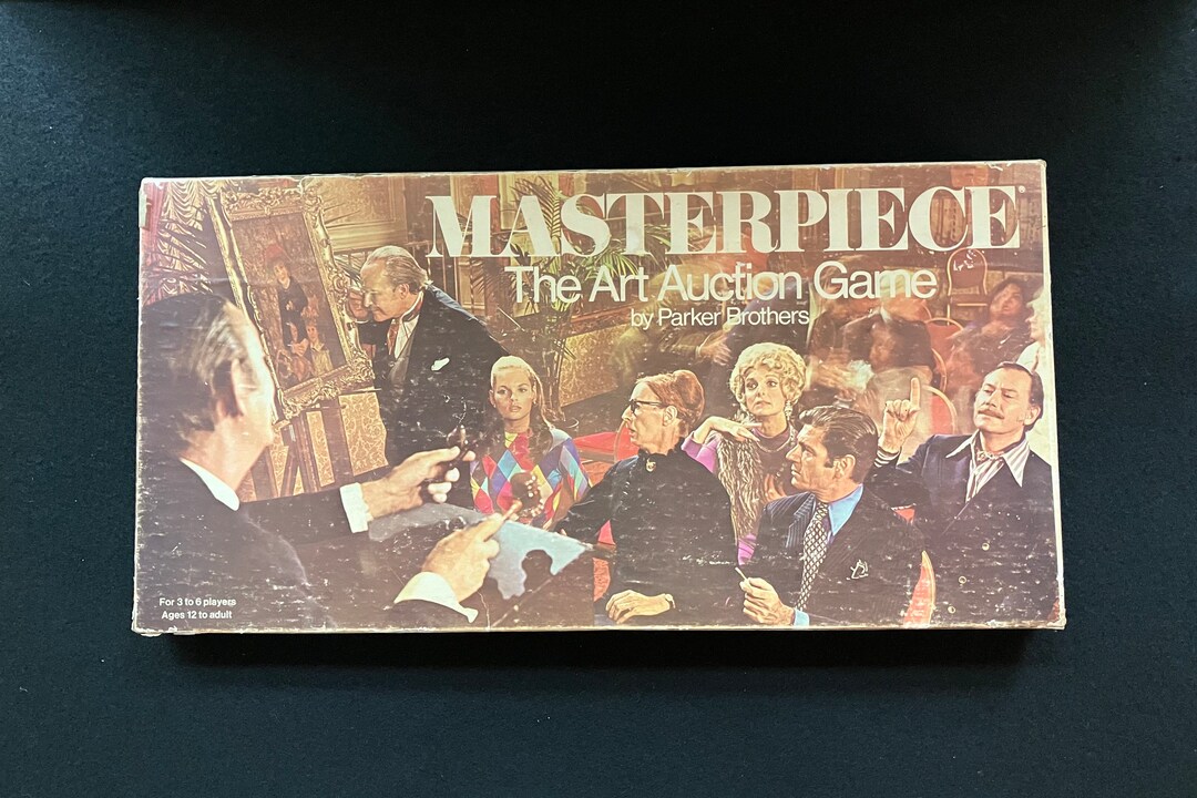 Vintage Masterpiece Board Game by Parker Brothers, Original U. S ...
