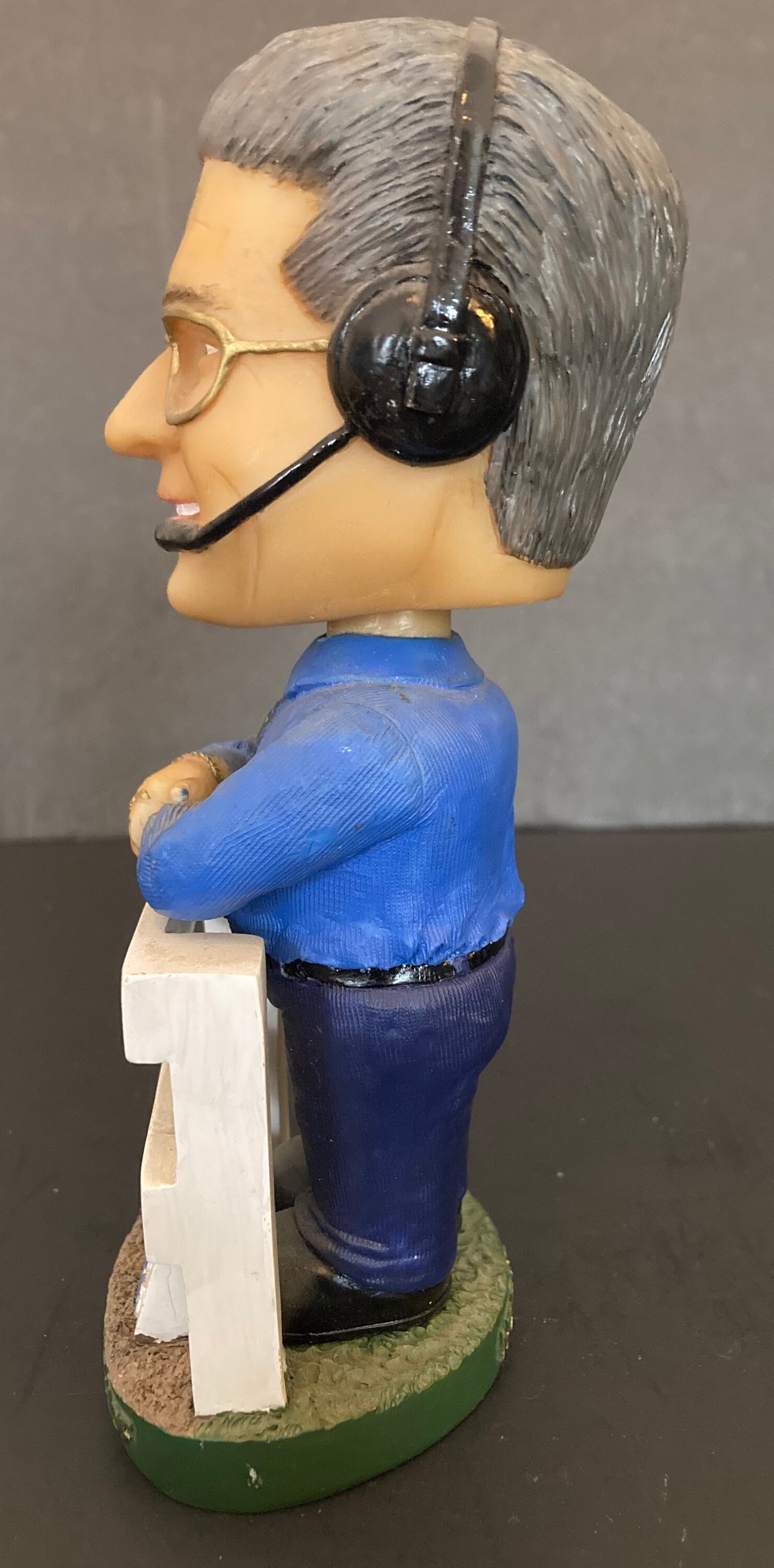 2003 Roger Huston Bobblehead Signed Limited Edition, Horse Racing Hall ...