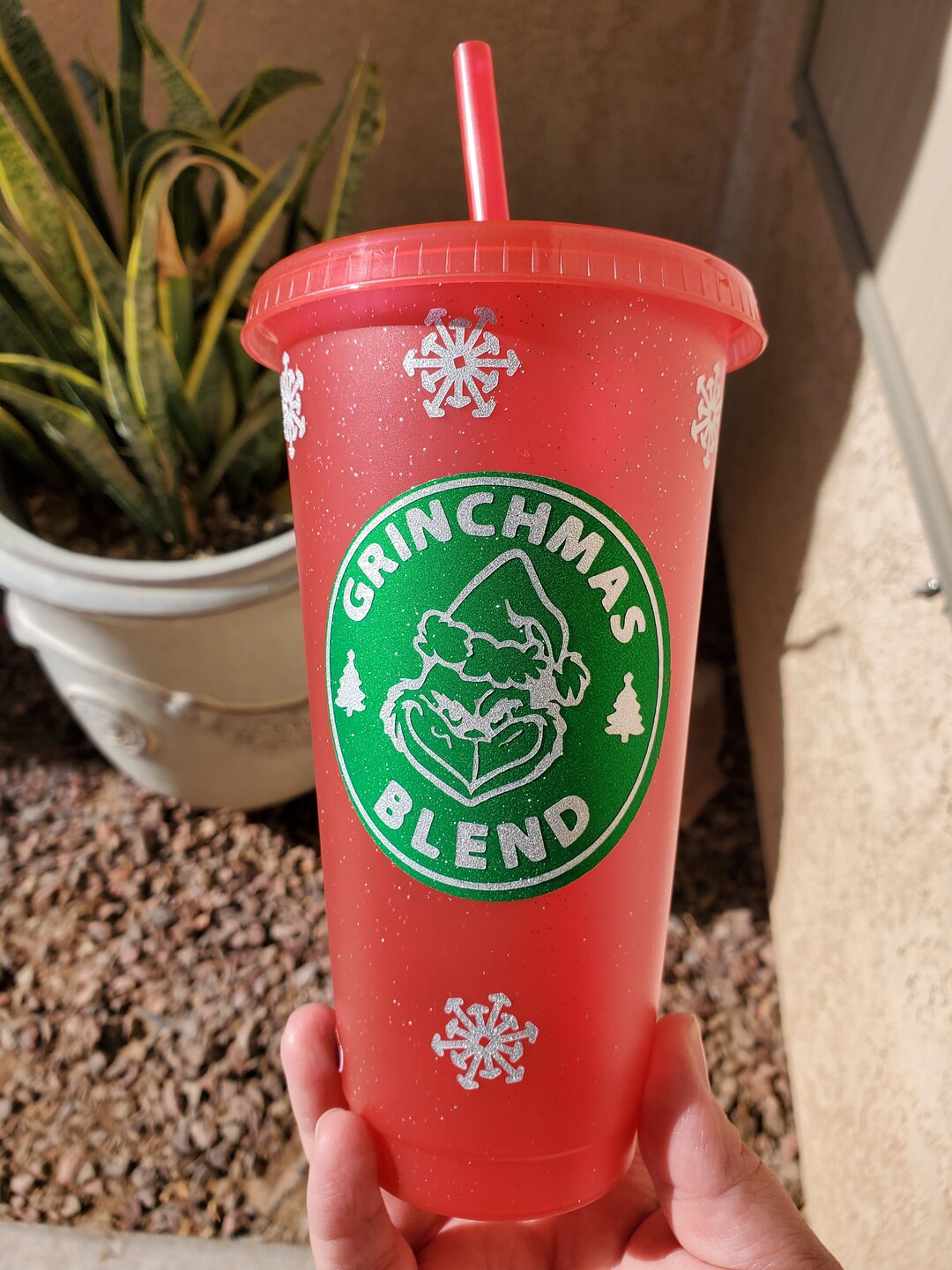 Grinch Color Changing Cold Cup - Etsy