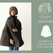 PDF Pattern Cape With Collar for Dolls pdf Sewing Pattern Instant ...