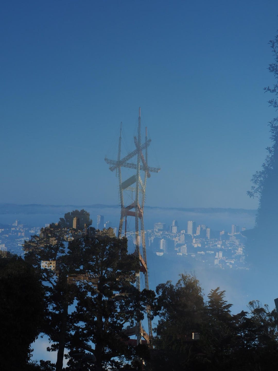 Sutro X City - Photography Print - Etsy
