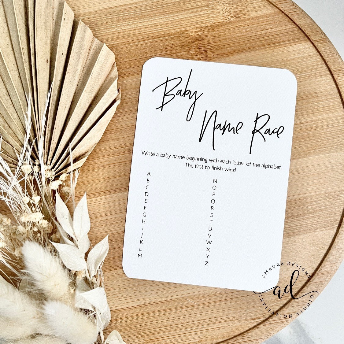 12 X Printed Baby Shower Game Cards Advice Wishes Games - Etsy Australia