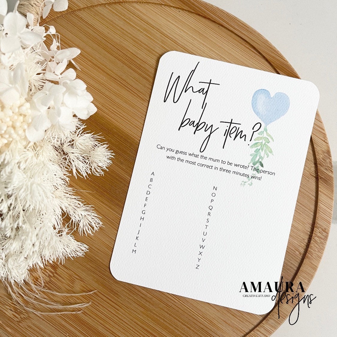 12 X Printed Baby Shower Game Cards Advice Wishes Games | Etsy Australia