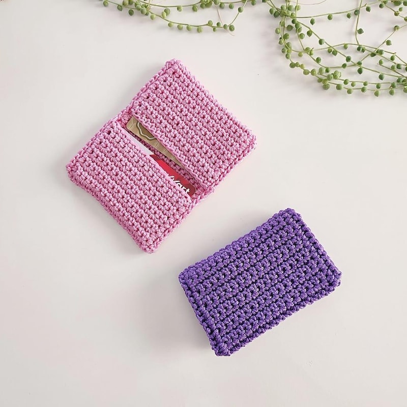 Knitted Wallet - Etsy