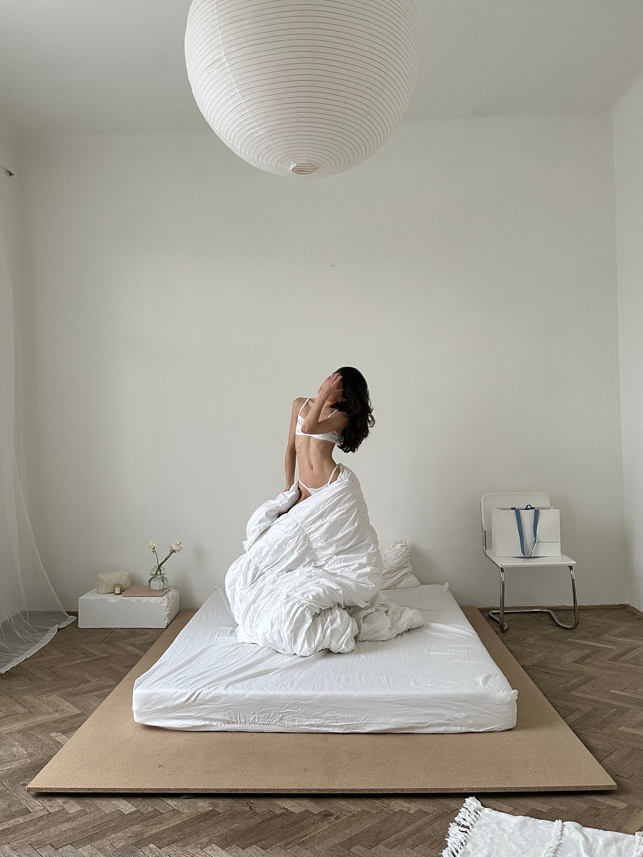 Satin Lingerie Bridal Lingerie Wedding Lingerie Gift for Her Lace ...