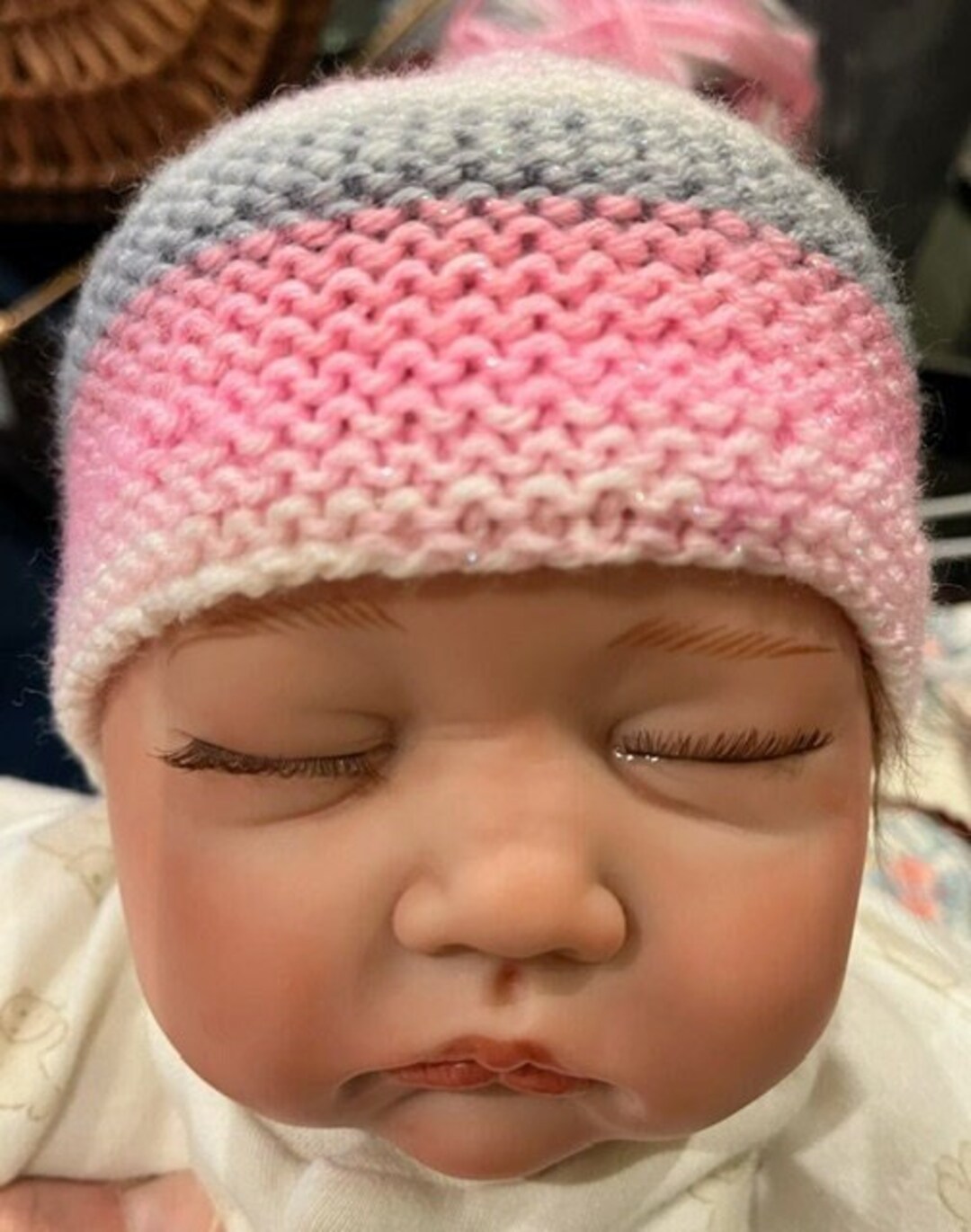 Beginners Easy Knit Baby Bonnet Pattern - Etsy