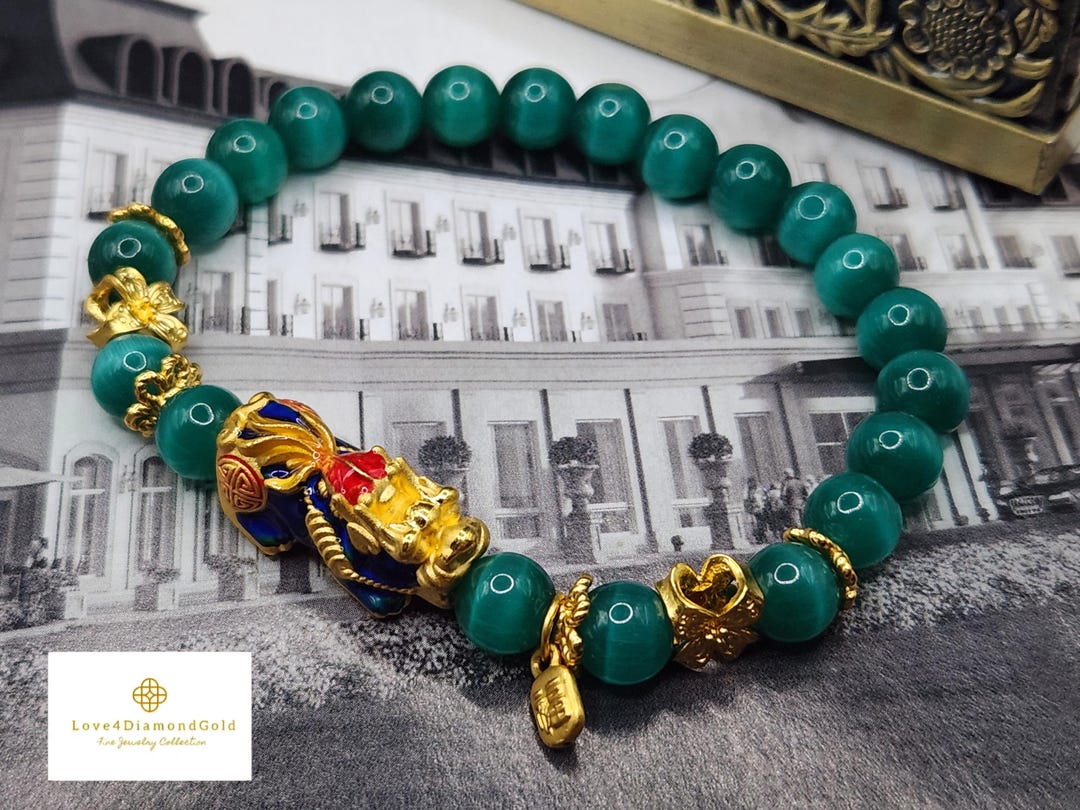 24K Solid Gold Pi Xiu Bracelet Real 24K Pixiu Bracelet 24K Bracelet ...