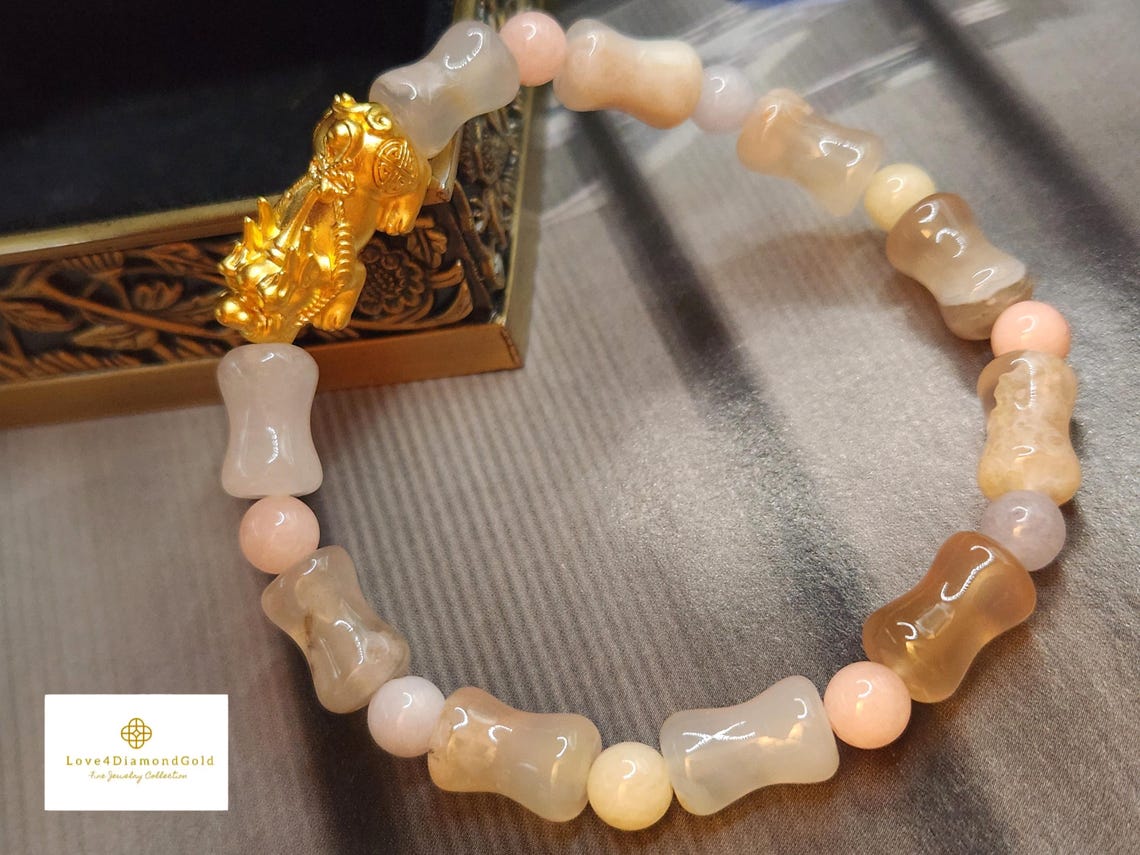 24K Solid Gold Pixiu Bracelet Real 24K Pixiu Bracelet 24K Bracelet Real ...