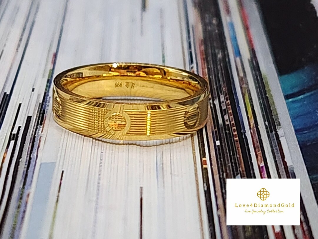 24K Real Pure Gold Ring 24K Gold Ring 24K Band Ring 24K Gold - Etsy