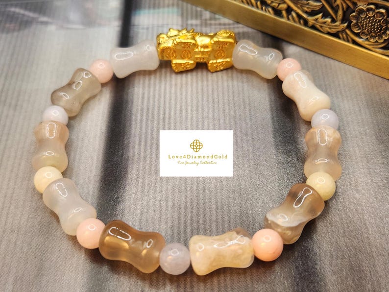 24K Solid Gold Pixiu Bracelet Real 24K Pixiu Bracelet 24K Bracelet Real ...