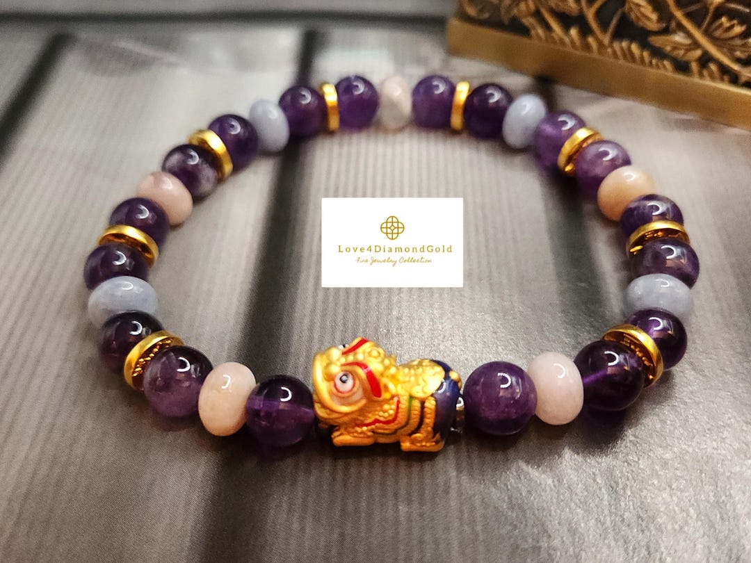 24K Solid Gold Dragon Bracelet Real 24K Dragon Dance Bracelet 24K Gold ...