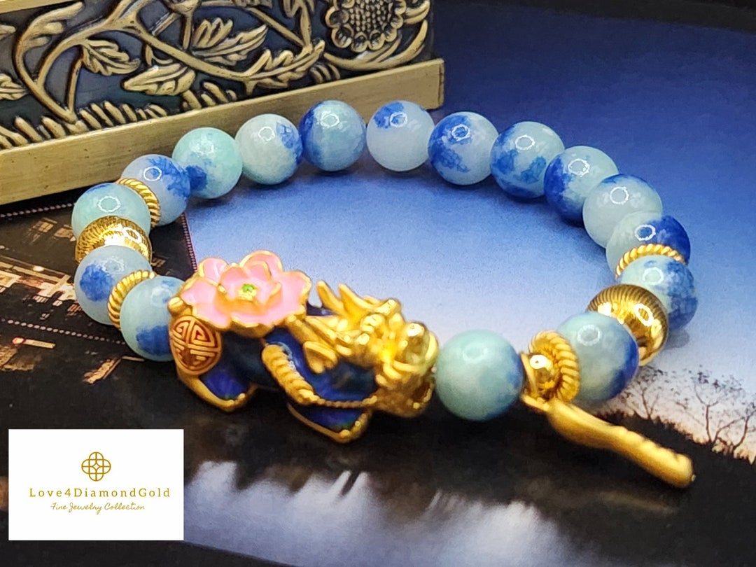 Genuine 24K Gold Pi Xiu Bracelet Real 24K Pixiu Bracelet 24K Bracelet ...