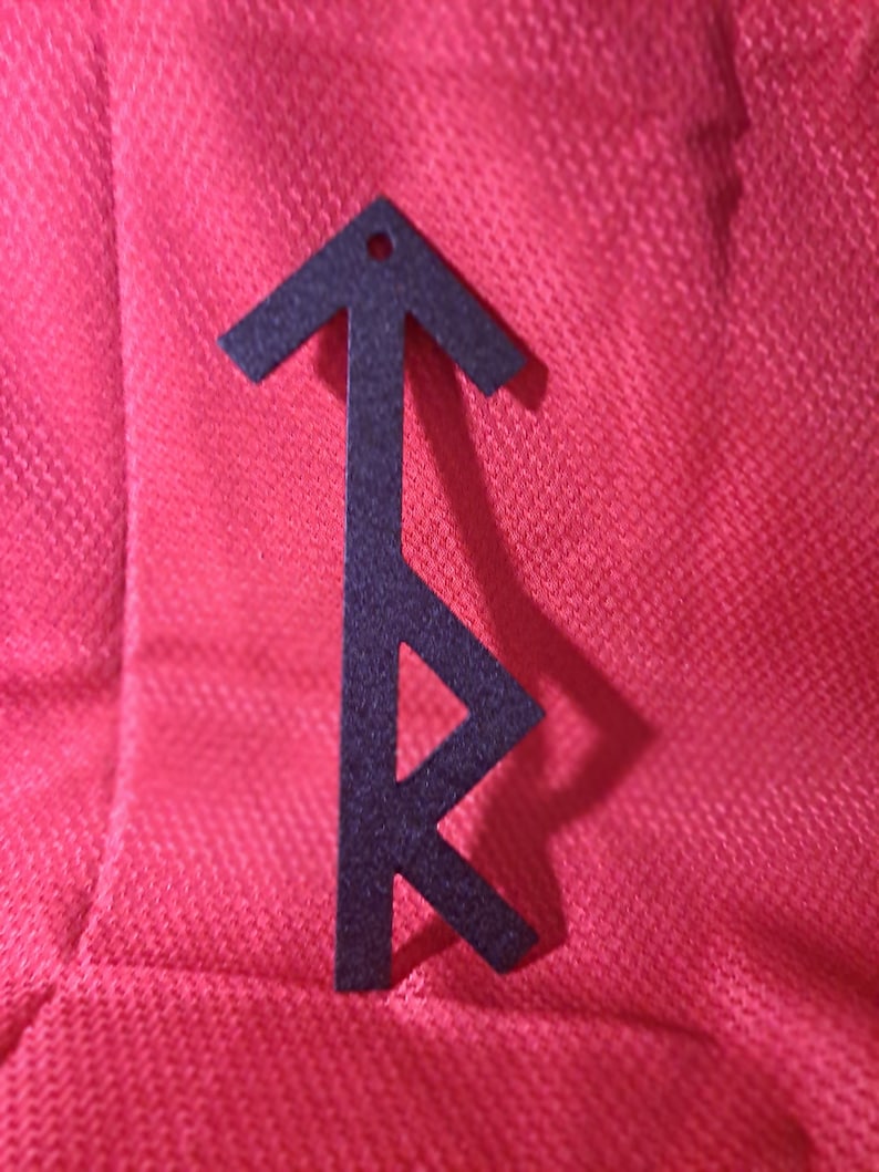 Good Luck on the Road Bindrune Runes Metal Heathen Asatru Norse Viking ...