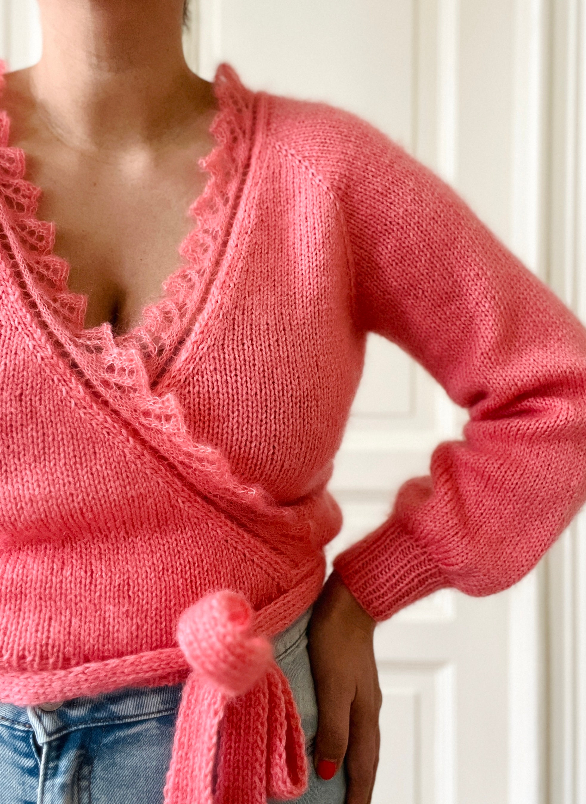 Knitting Pattern Theodore Wrap english - Etsy