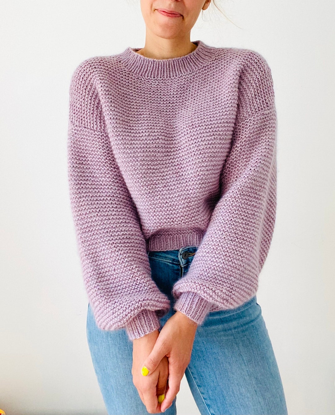 Knitting Pattern Claude Sweater (english) - Etsy