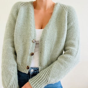 Knitting Pattern - Edgar Cardigan (english) - Etsy