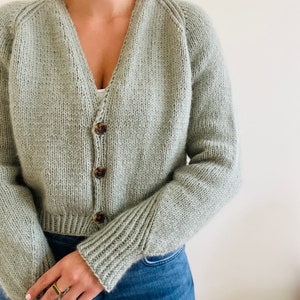 Knitting Pattern - Edgar Cardigan (english) - Etsy