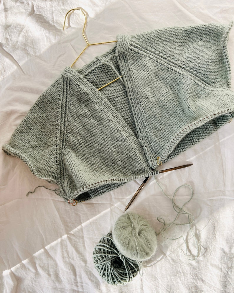 Knitting Pattern - Edgar Cardigan (english) - Etsy