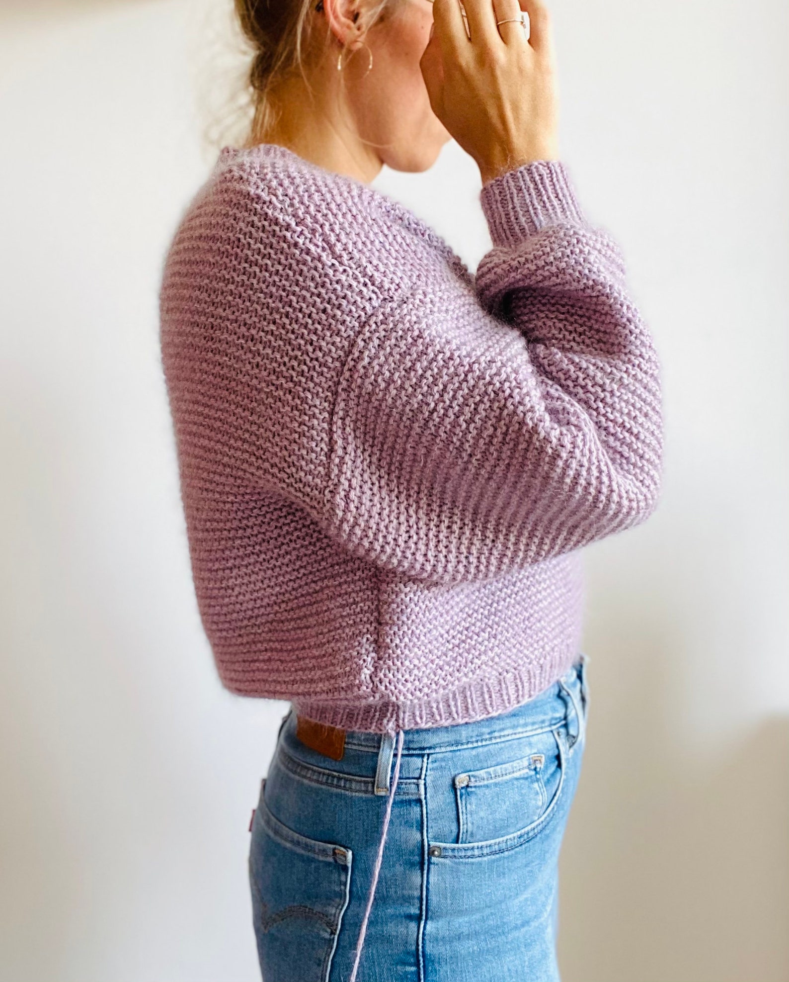 Knitting Pattern Claude Sweater (english, Italian, French, Danish) - Etsy