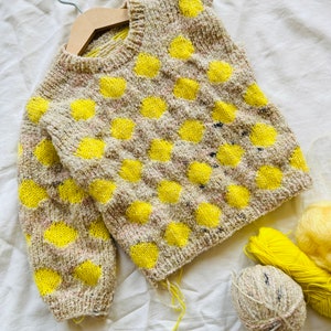 Knitting Pattern Arthur Sweater Junior (english) - Etsy