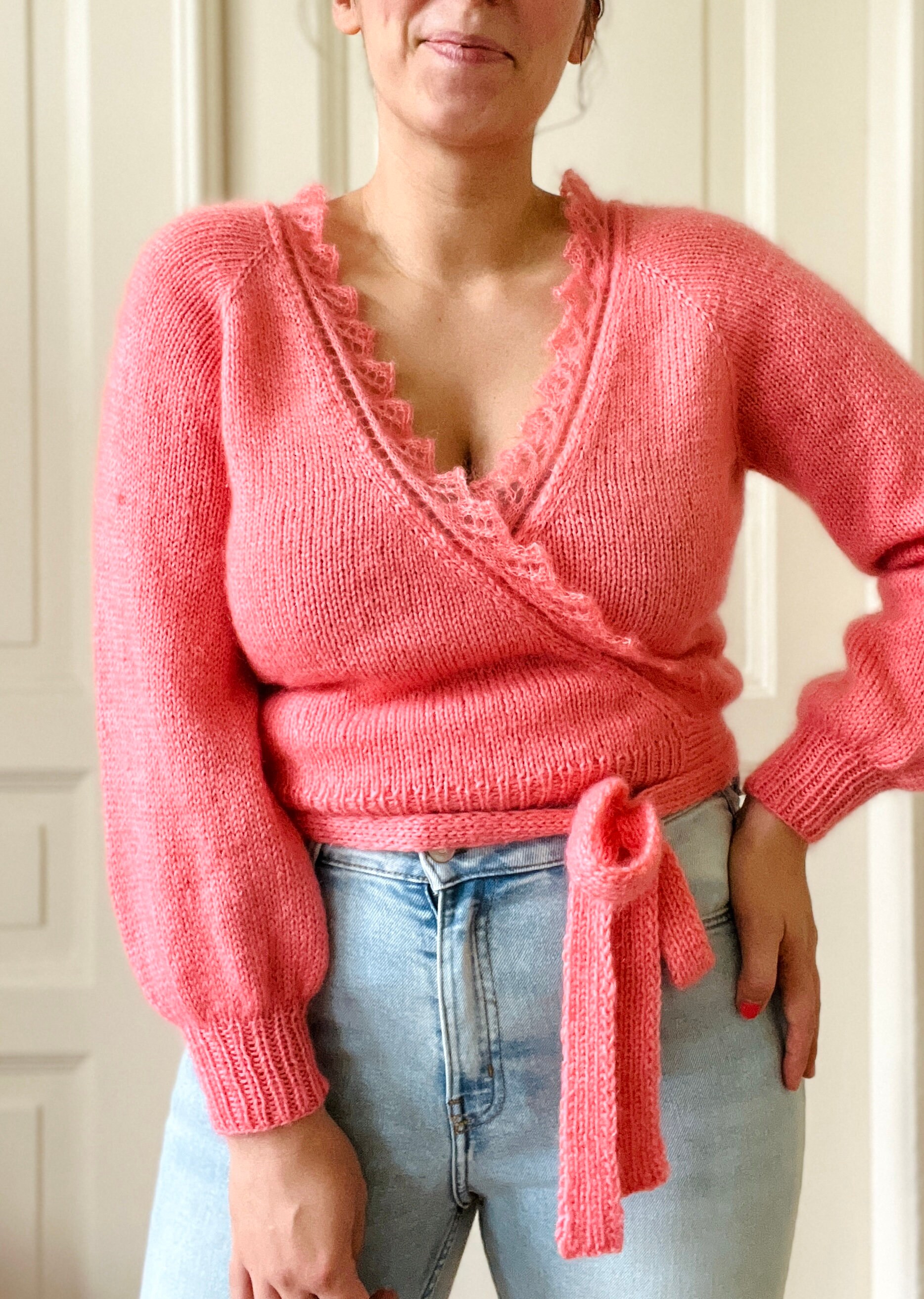 Knitting Pattern Theodore Wrap english - Etsy