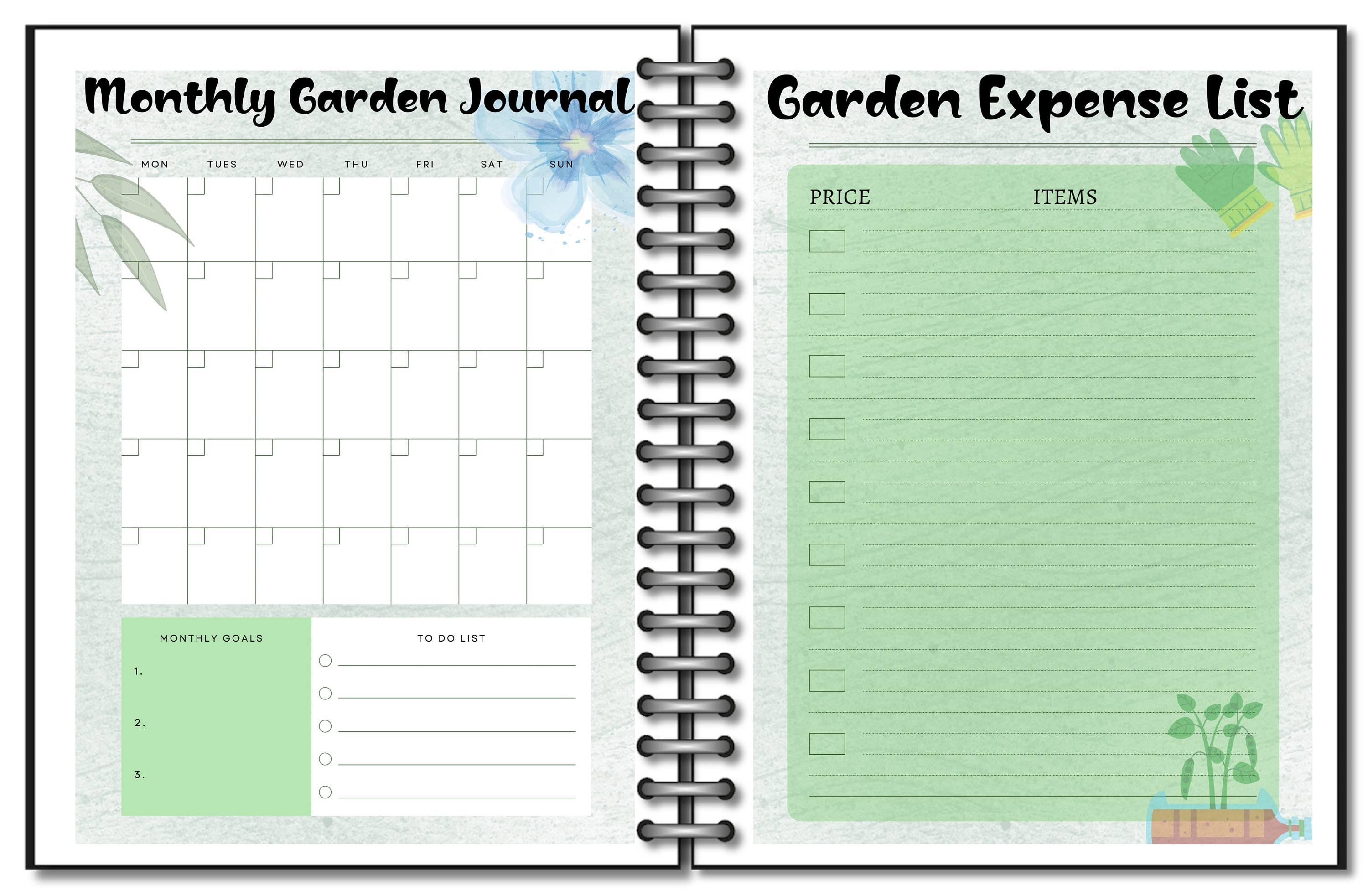 Garden Planner Printable, Gardening Log, Garden Journal, Gardening ...