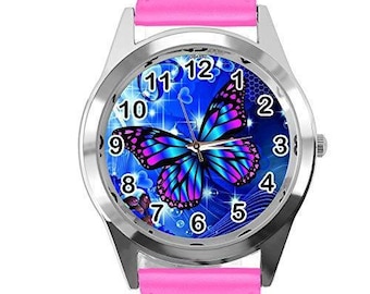 Hot Pink Watch | Etsy