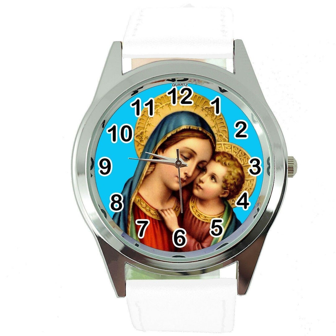 Saint Mary Virgin Mother of God Matka Boska Holy Bible Dvd White ...