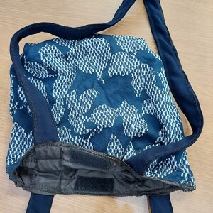 Handmade Blue Jersey Bag - Etsy