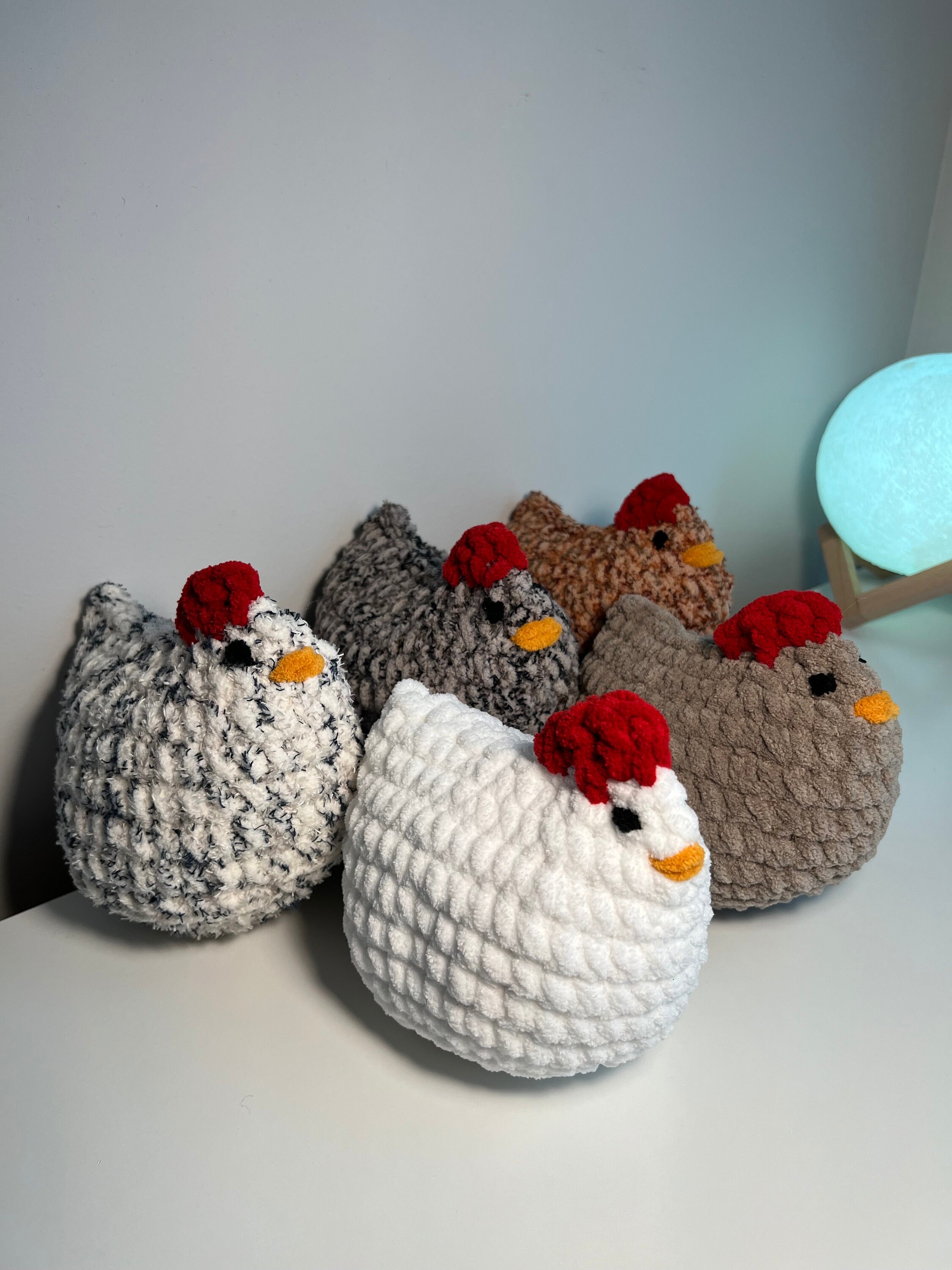 Pick Any THREE Crochet Chickens! - Etsy