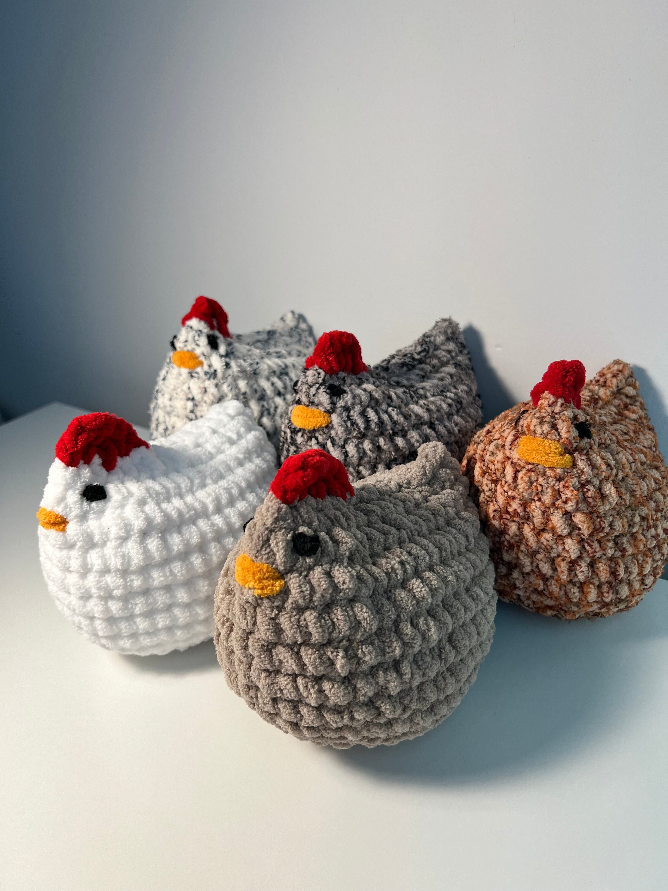 Pick Any THREE Crochet Chickens! - Etsy