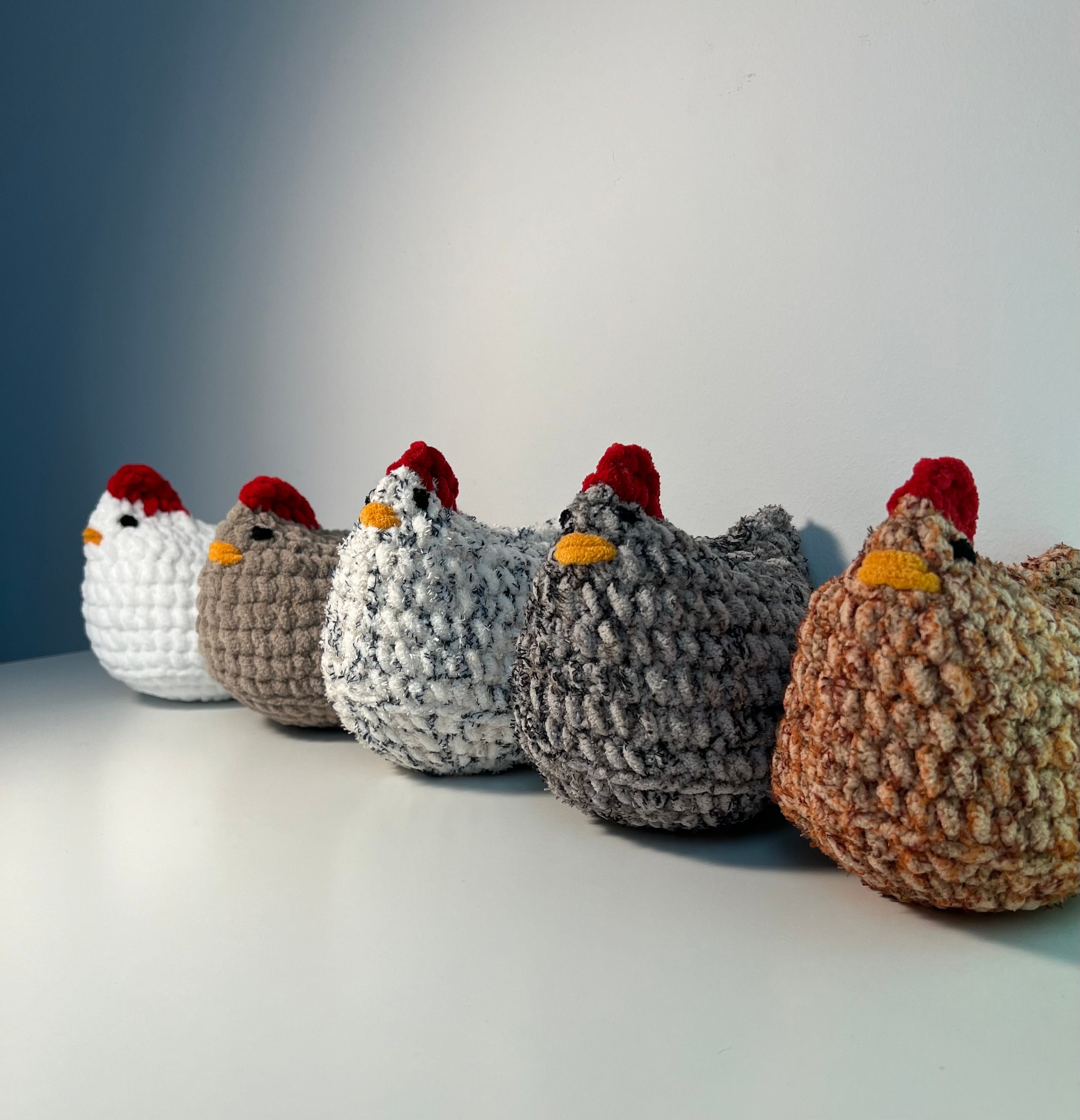 Pick Any TWO Crochet Chickens! - Etsy