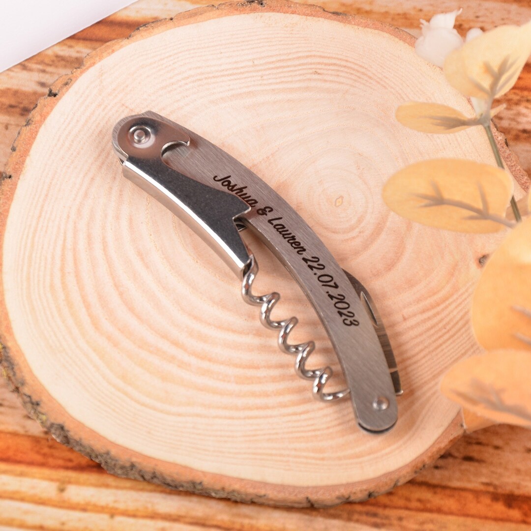 Personalized Corkscrew, Father's Day Gift, Wine Cork Opener - Etsy