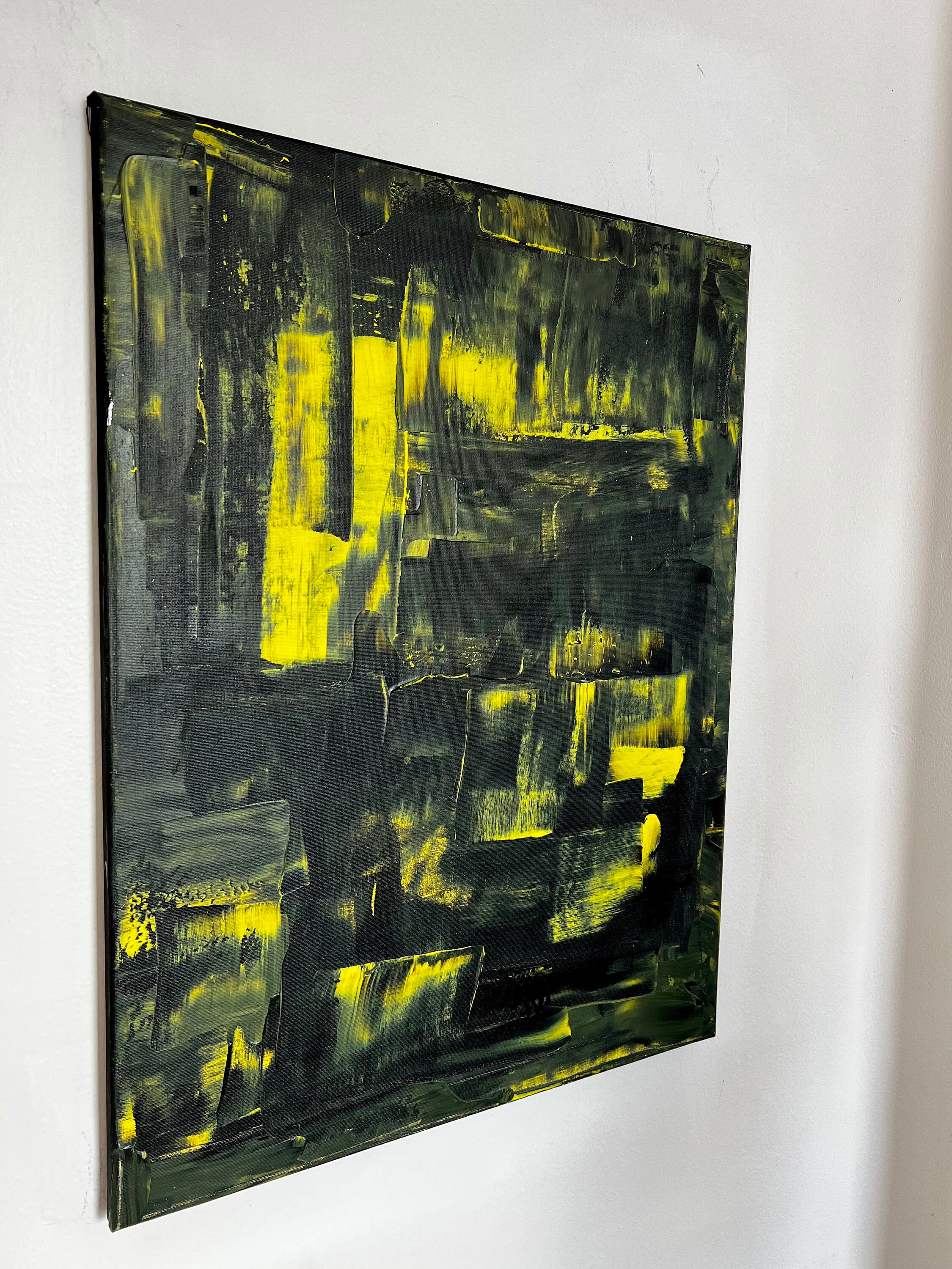 Electricity - ORIGINAL Acrylic Painting on Canvas - Abstract Art - Etsy